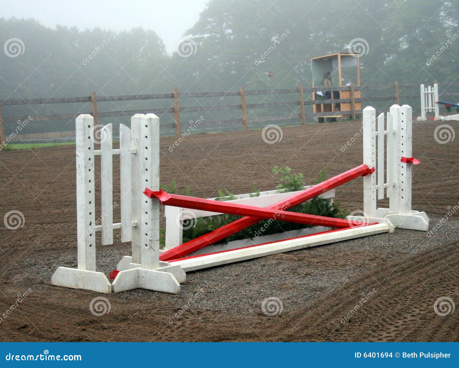 Jump Gate at a Horse Show stock photo. Image of white - 6401694