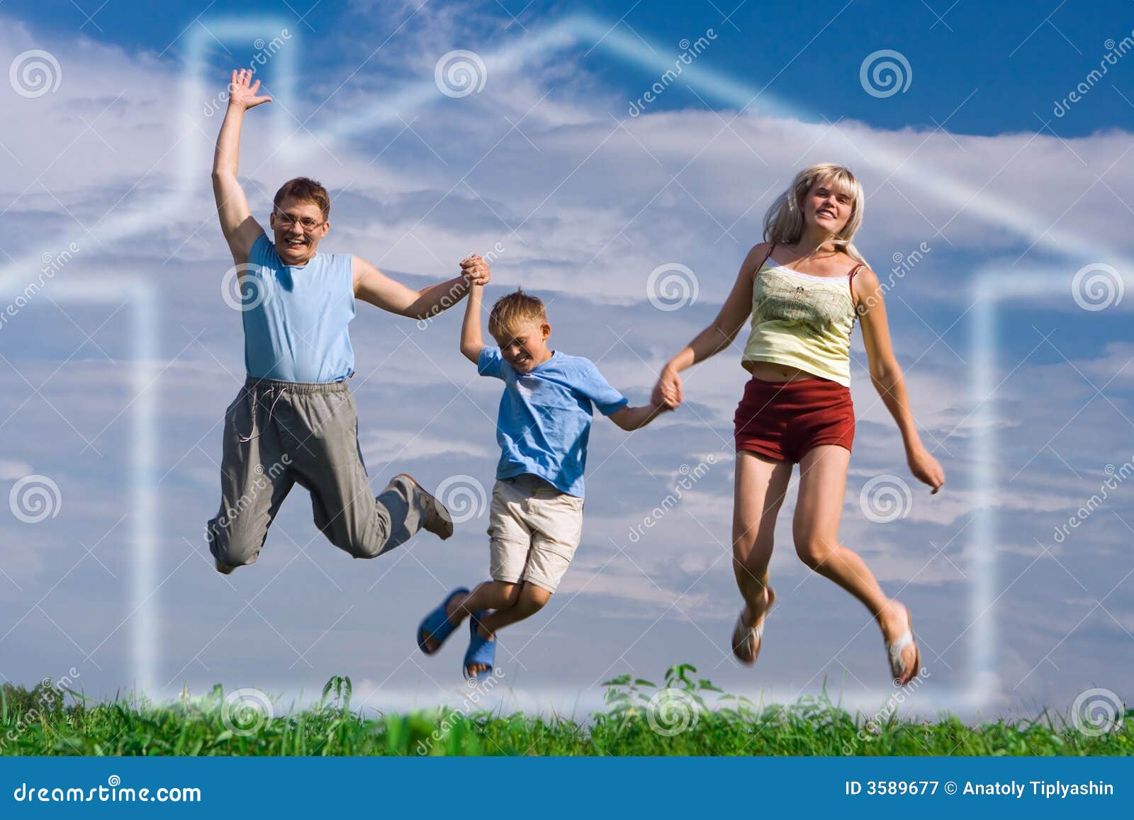 3,167 Joyful Family Jump Stock Photos - Free & Royalty-Free Stock ...