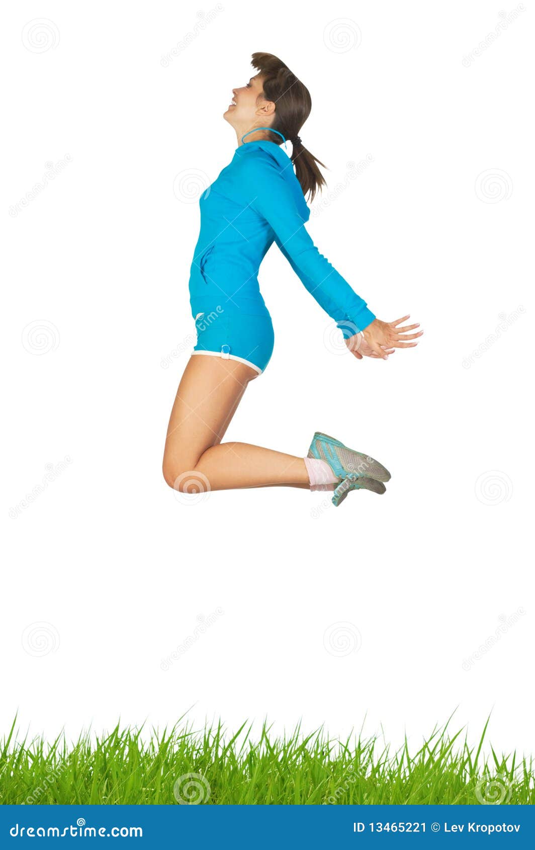 Jump for Health stock image. Image of jump, arms, jumping - 13465221