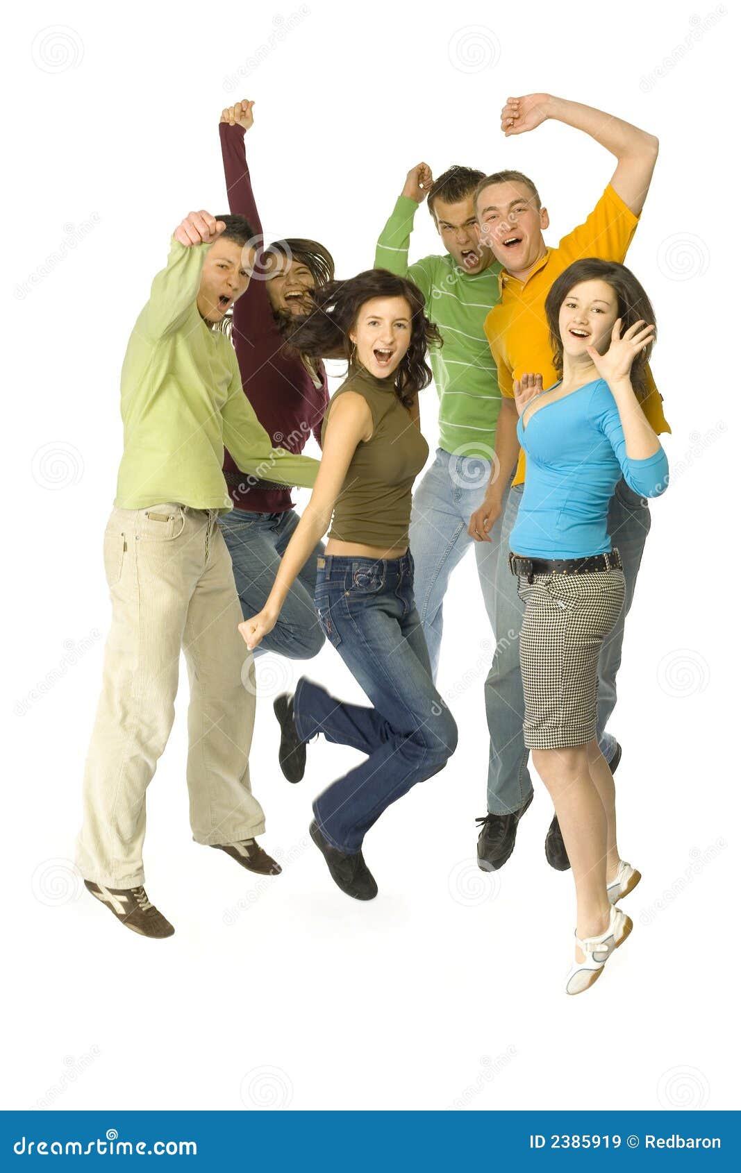 Jump for joy stock image. Image of camera, cheer, background - 2385919