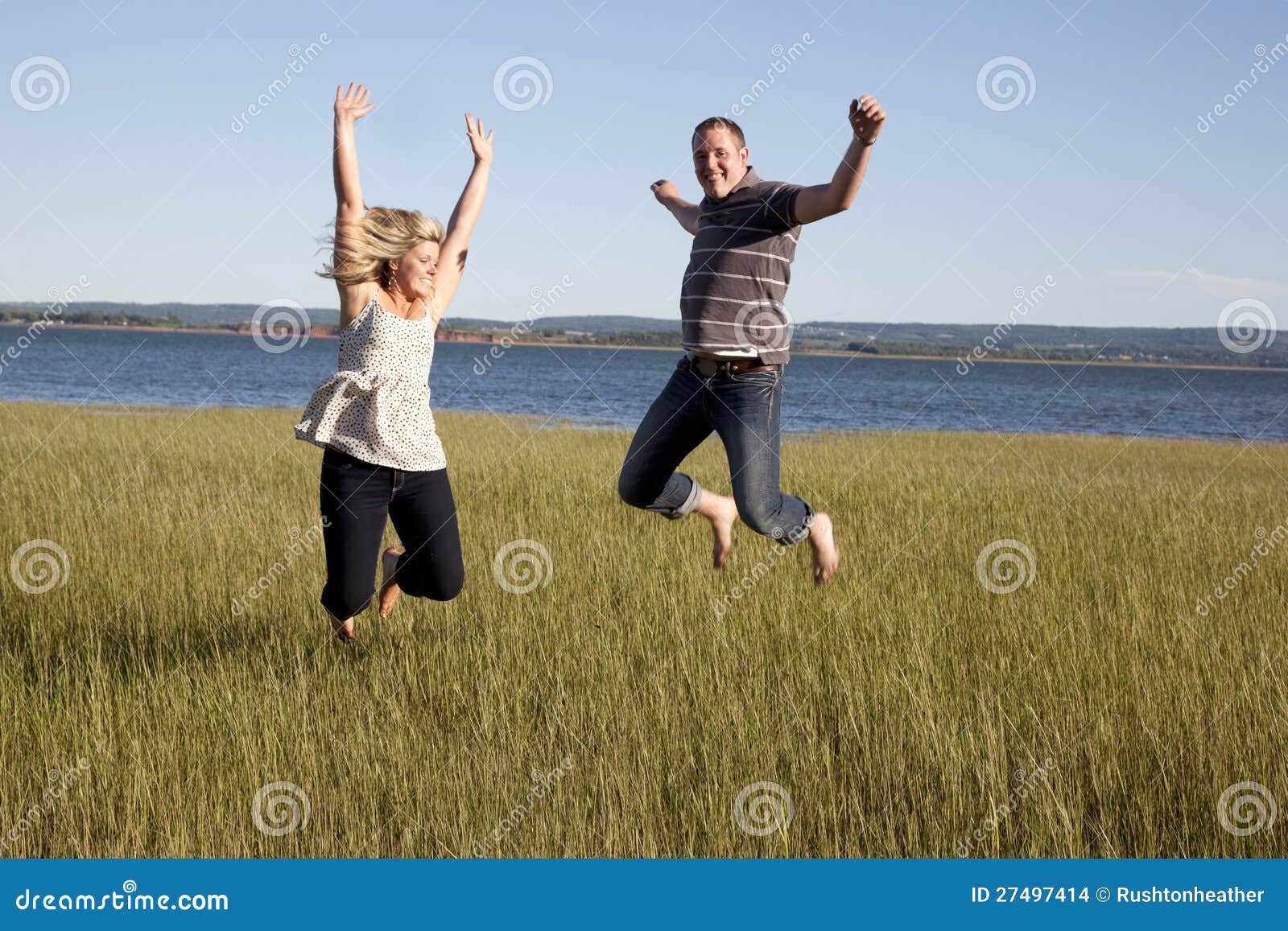 Jump for joy stock photo. Image of lust, clothes, happy - 27497414
