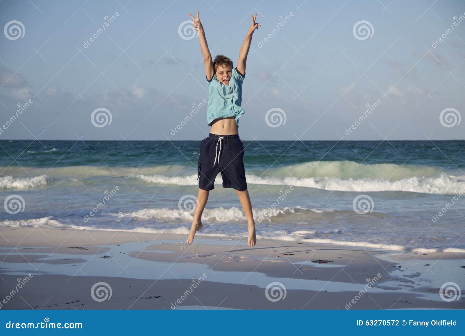 Jump for Joy stock photo. Image of teenager, carefree - 63270572