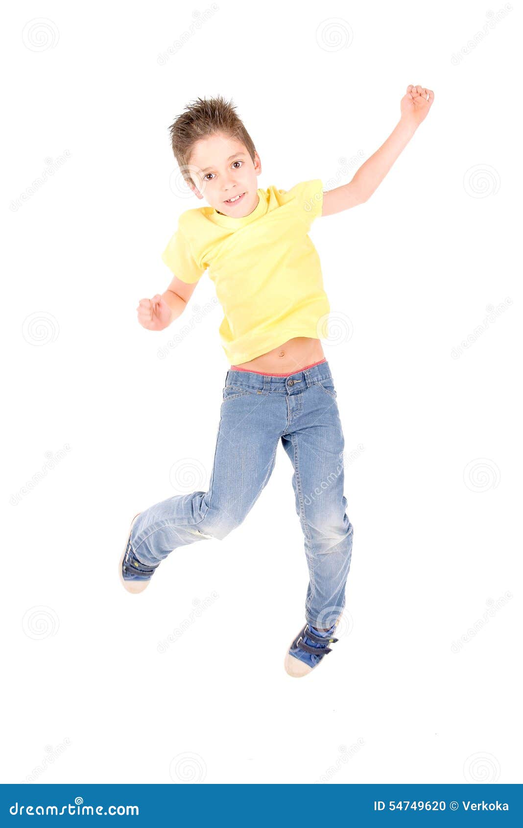 Jump stock photo. Image of group, cute, cheerful, energy - 54749620