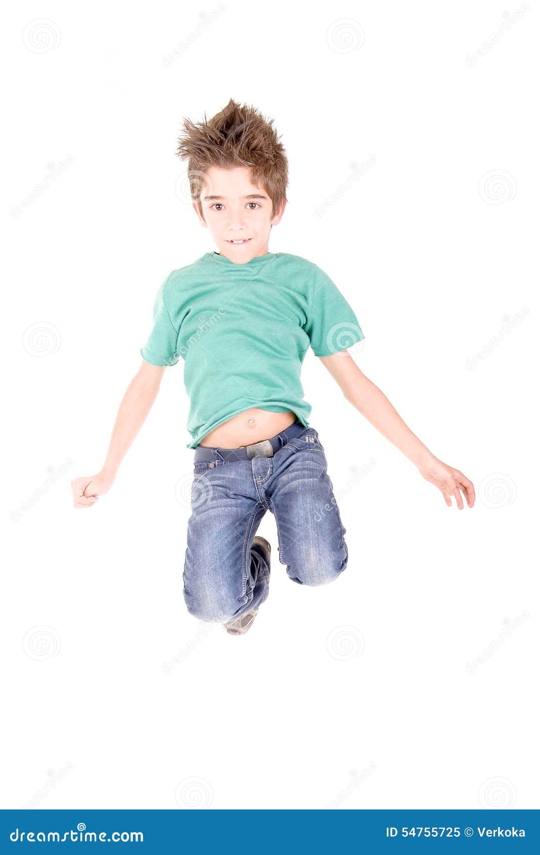 Jump stock image. Image of childhood, fitness, cute, kids - 54755725