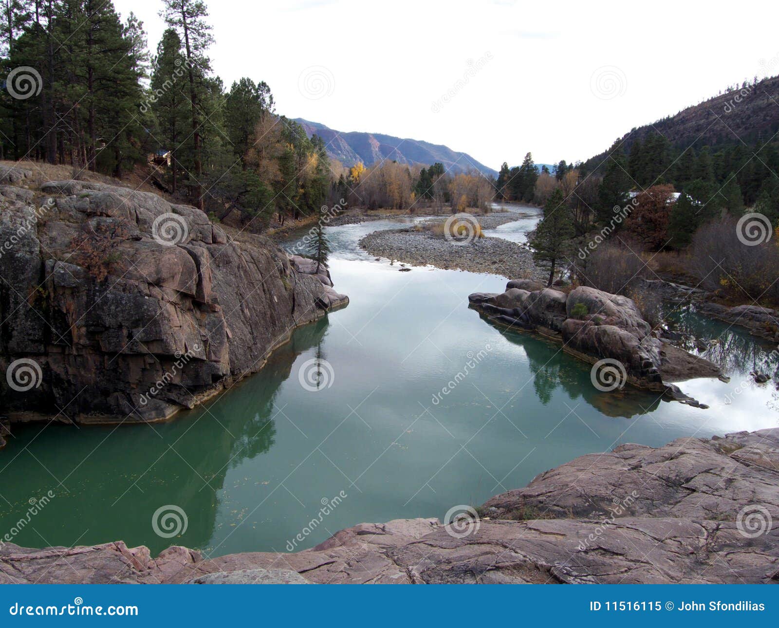 Jump Off Point stock image. Image of redford, river, tree - 11516115