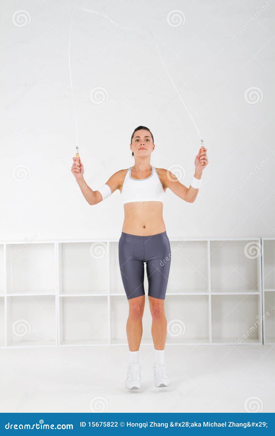 Jump rope stock photo. Image of european, caucasian, skip - 15675822