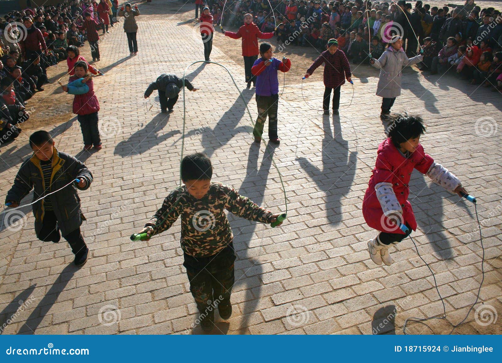 Jump rope competitions editorial stock image. Image of sports - 18715924