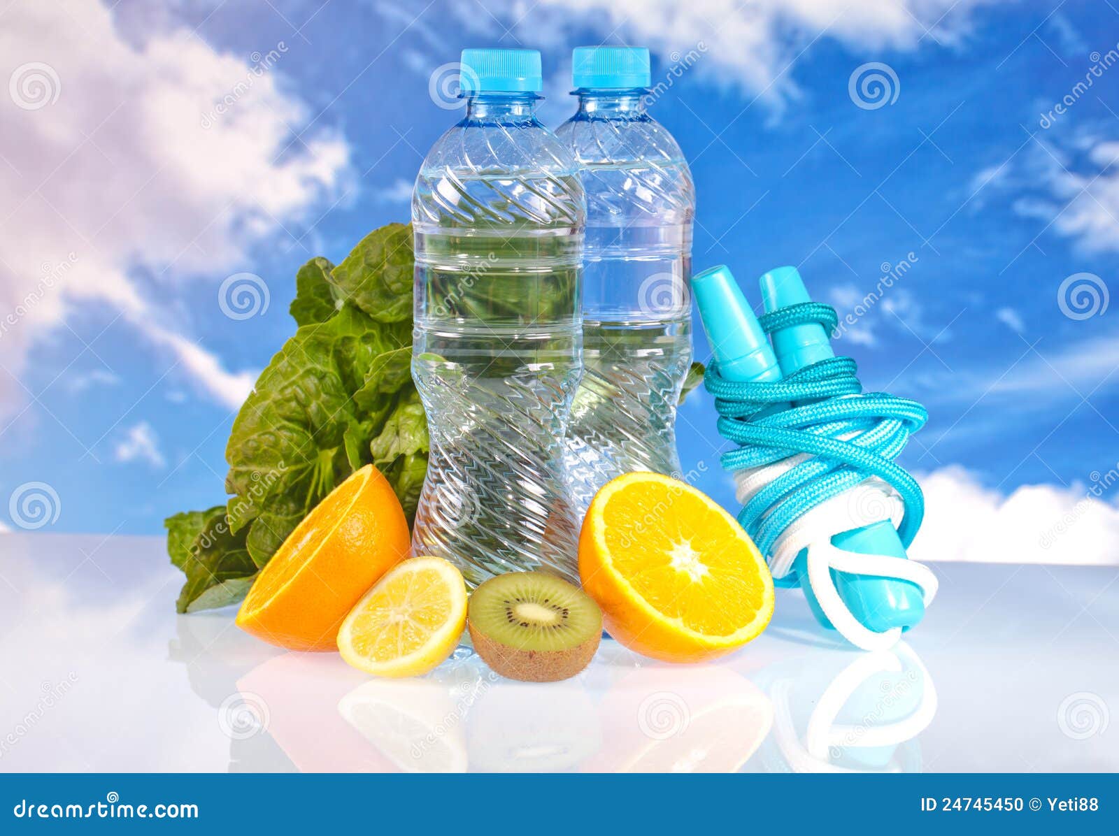 Jump rope and fruits stock photo. Image of fruit, healthy - 24745450