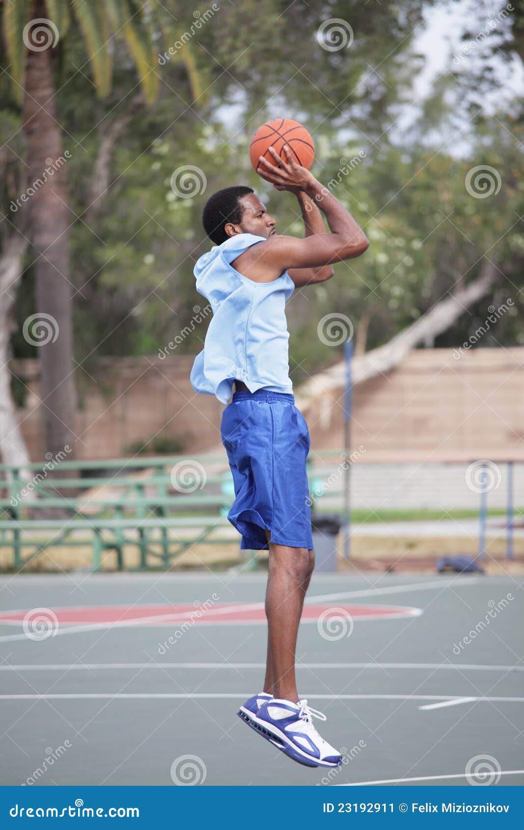 Jump shot stock image. Image of wellness, player, daytime - 23192911