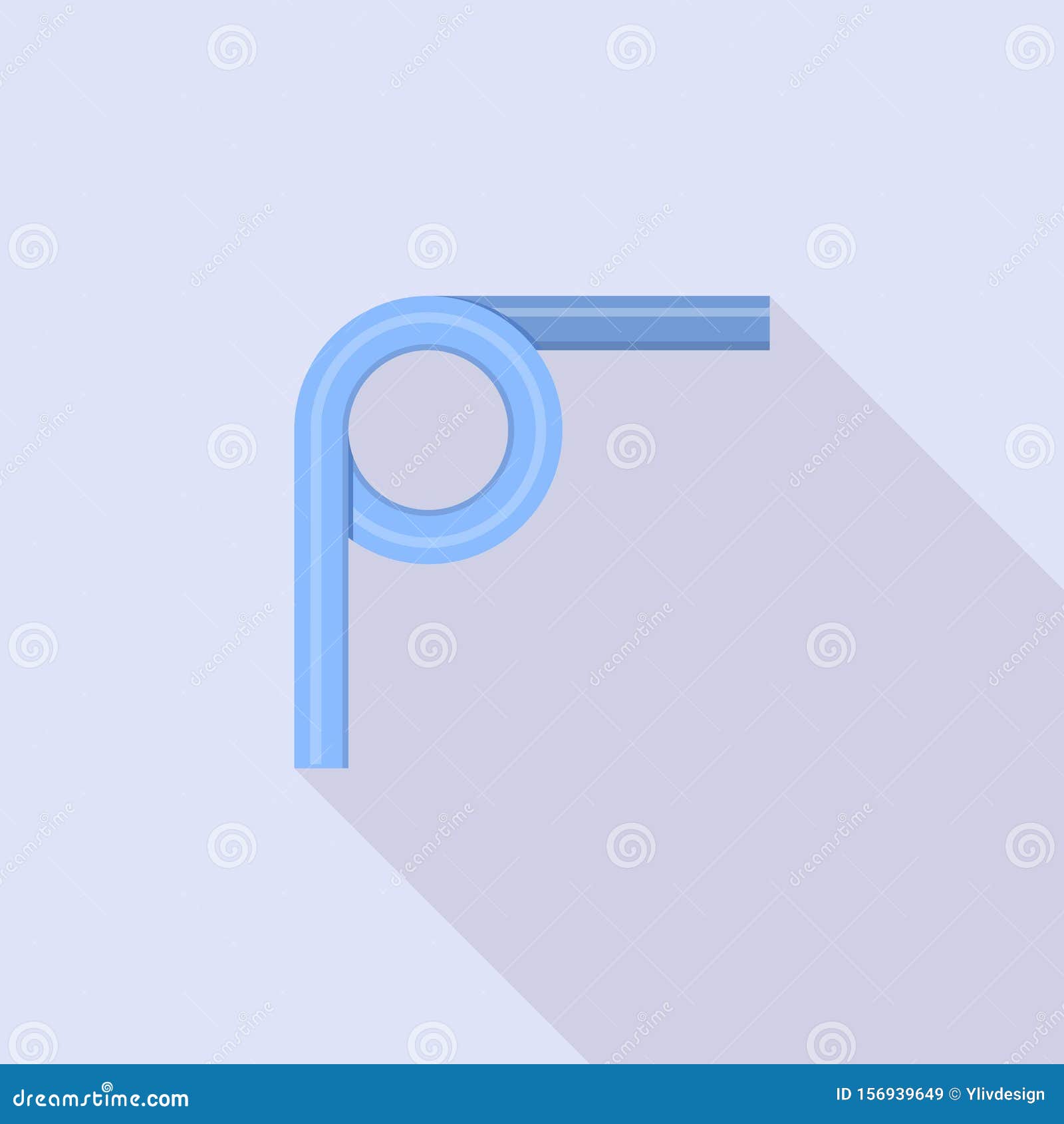 Jump Spring Coil Icon, Flat Style Stock Vector - Illustration of ...