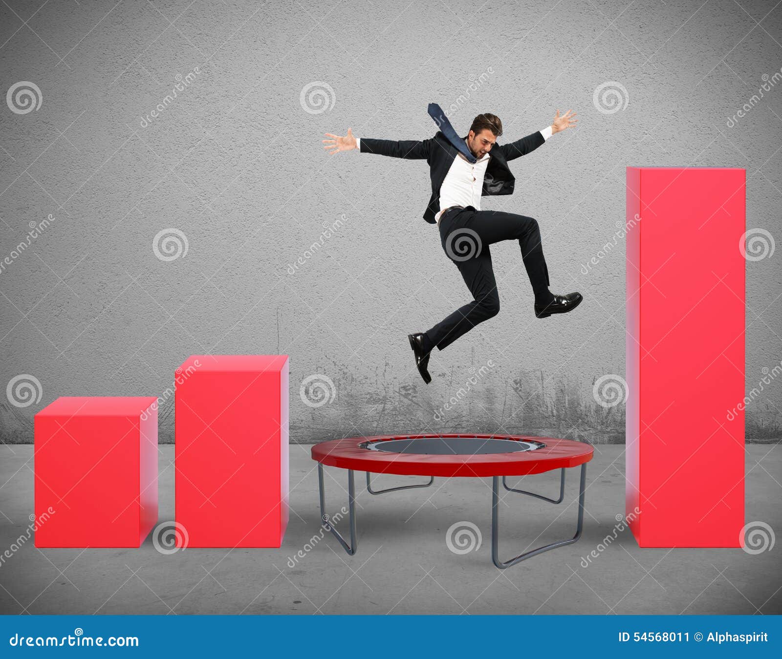 Jump between statistics stock image. Image of increase - 54568011