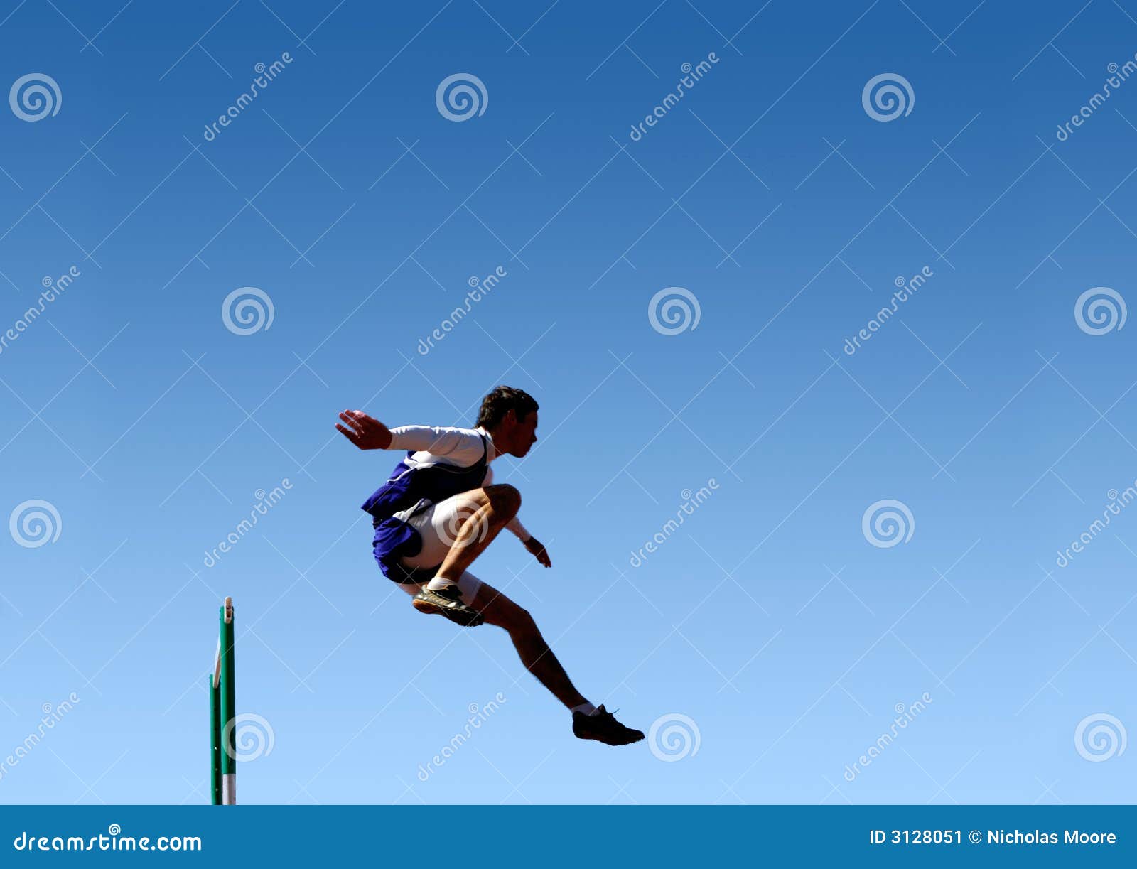 Jump to success! stock image. Image of teen, race, jump - 3128051