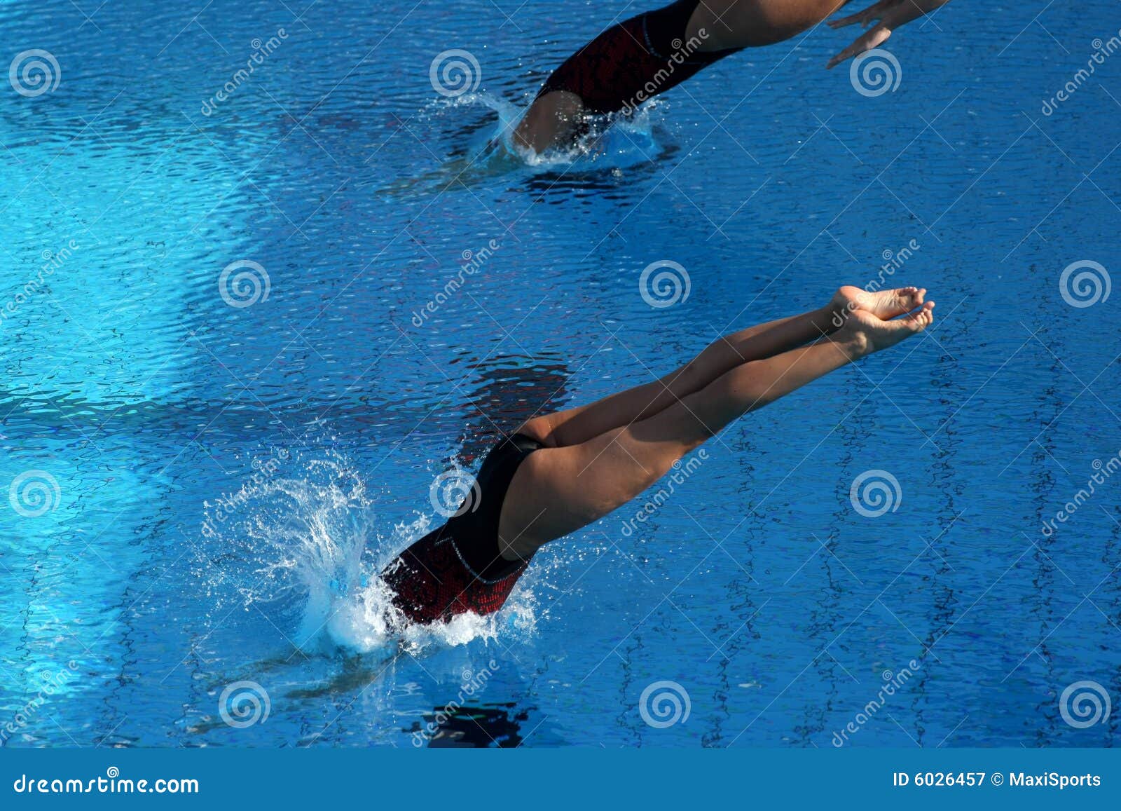 Jump into water stock image. Image of games, olympic, beginnings - 6026457