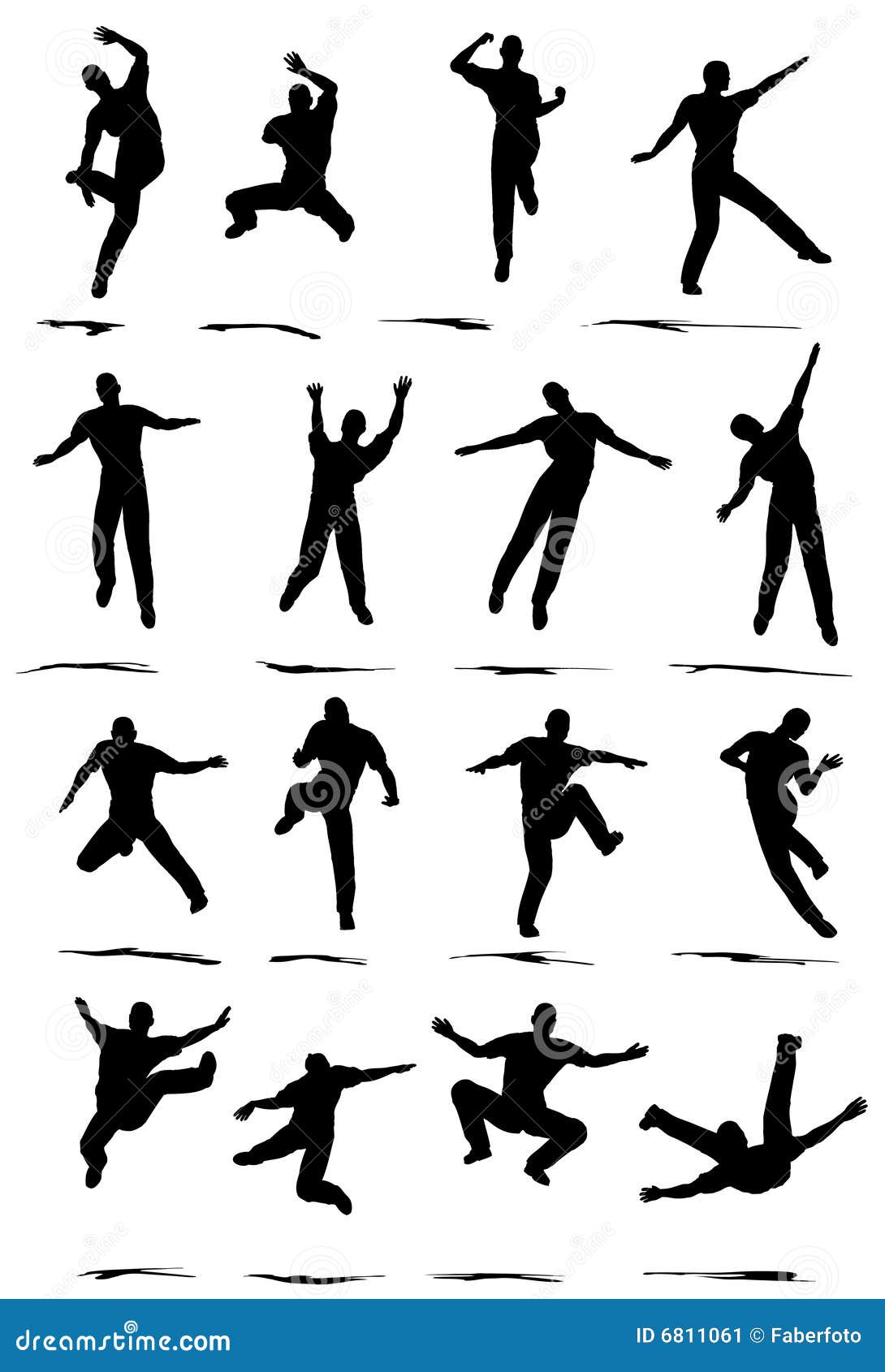 Jumper stock vector. Illustration of competition, biceps - 6811061