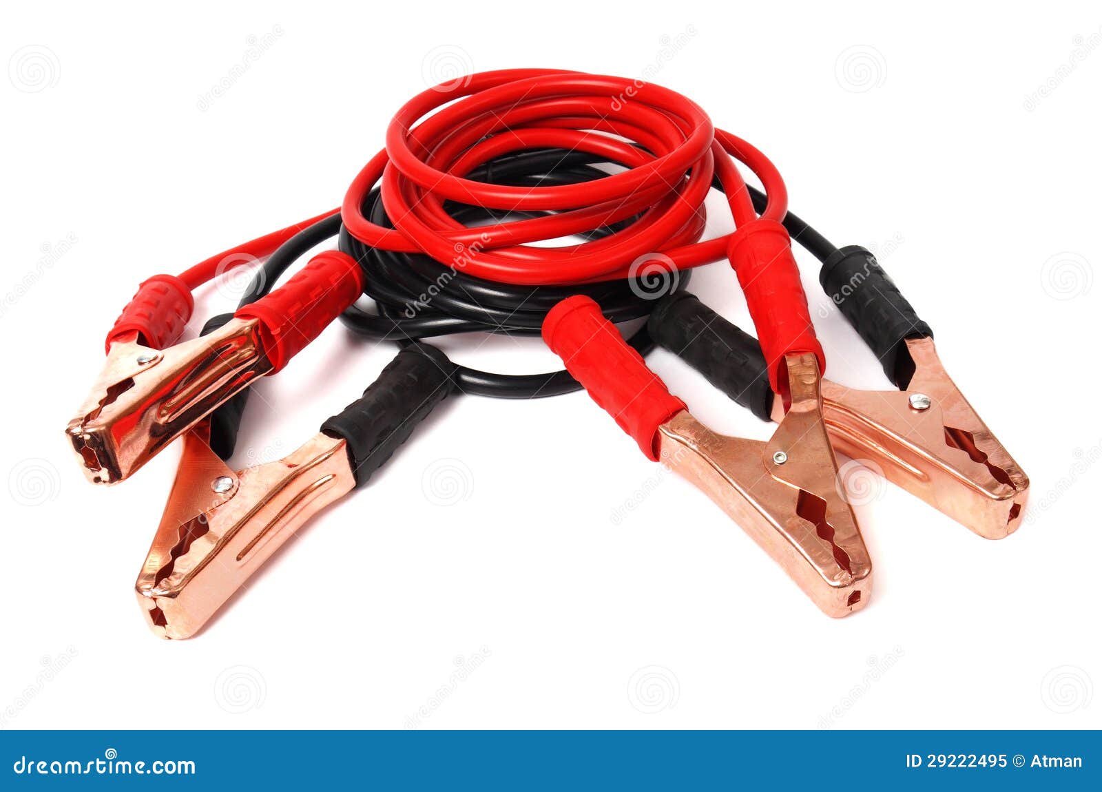 Jumper Cables stock image. Image of cables, starter, crocodile - 29222495