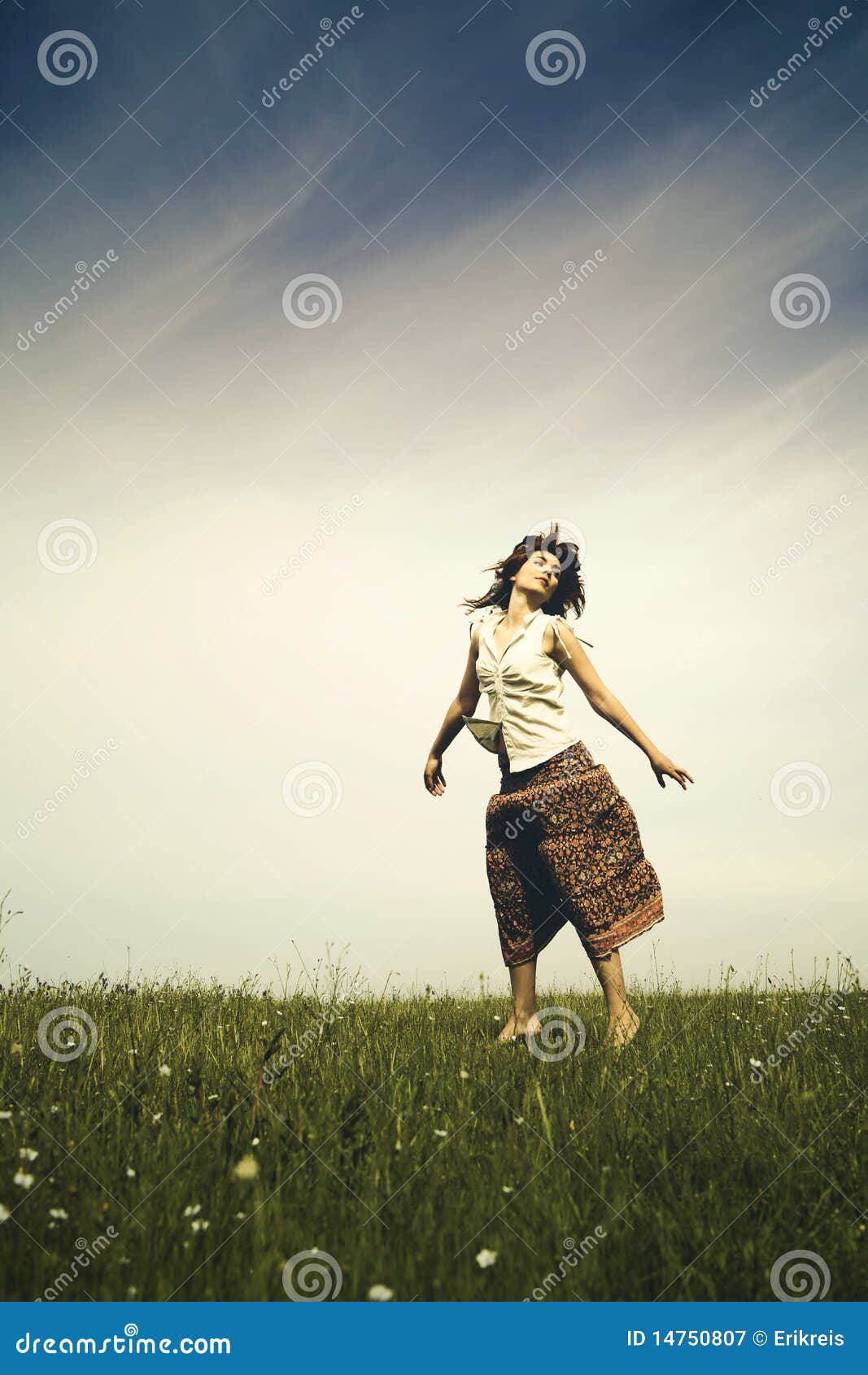 Jumping stock image. Image of nature, fresh, enjoyment - 14750807