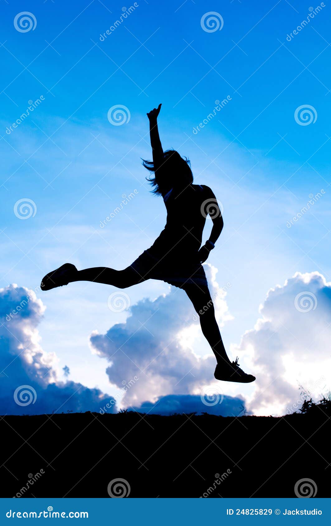 Jumping stock image. Image of music, happiness, people - 24825829