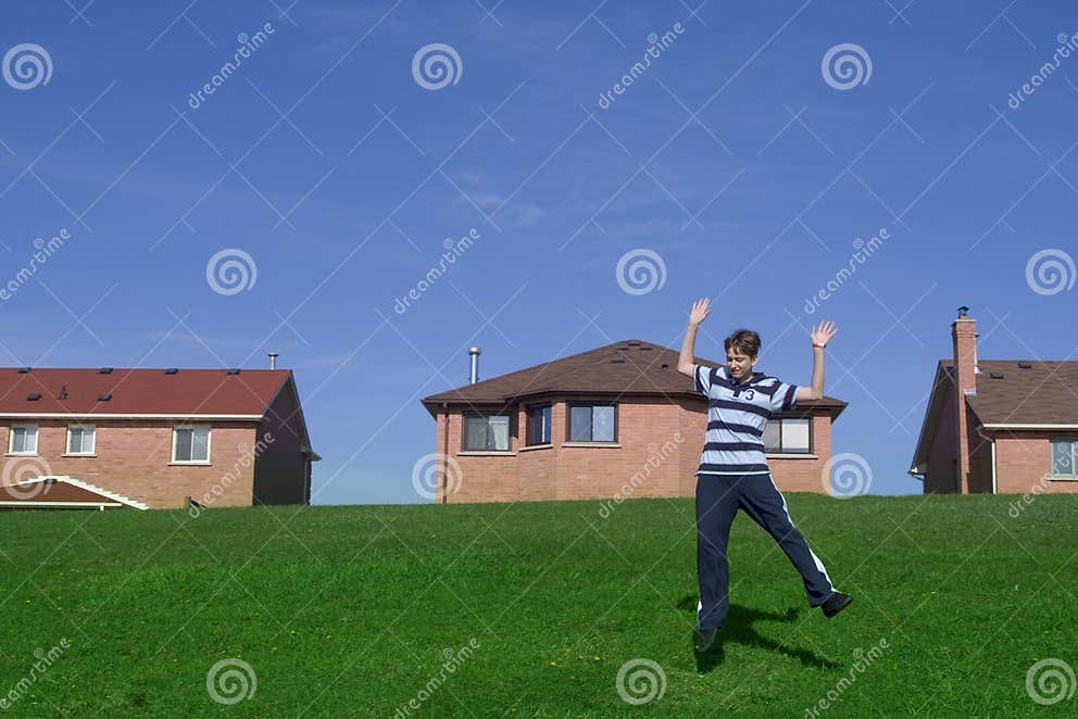 Jumping stock photo. Image of happiness, healthy, active - 5076114