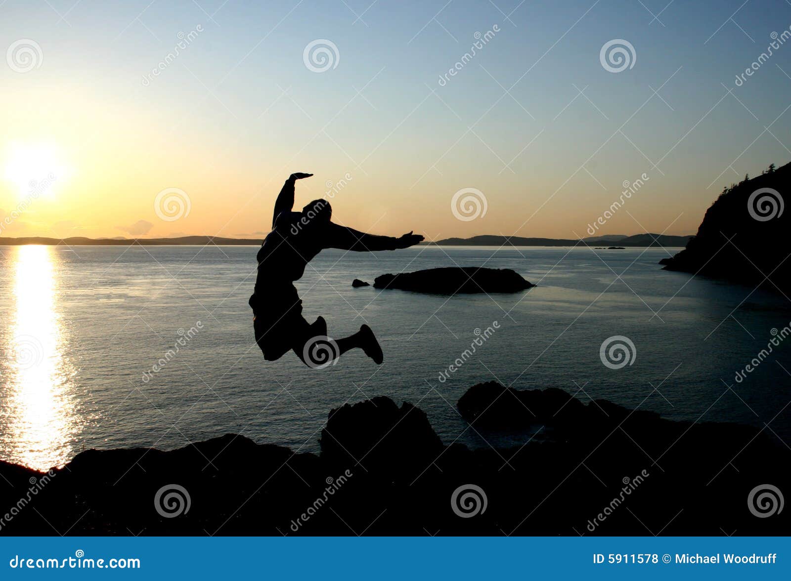 Jumping stock photo. Image of exercise, cheerful, person - 5911578