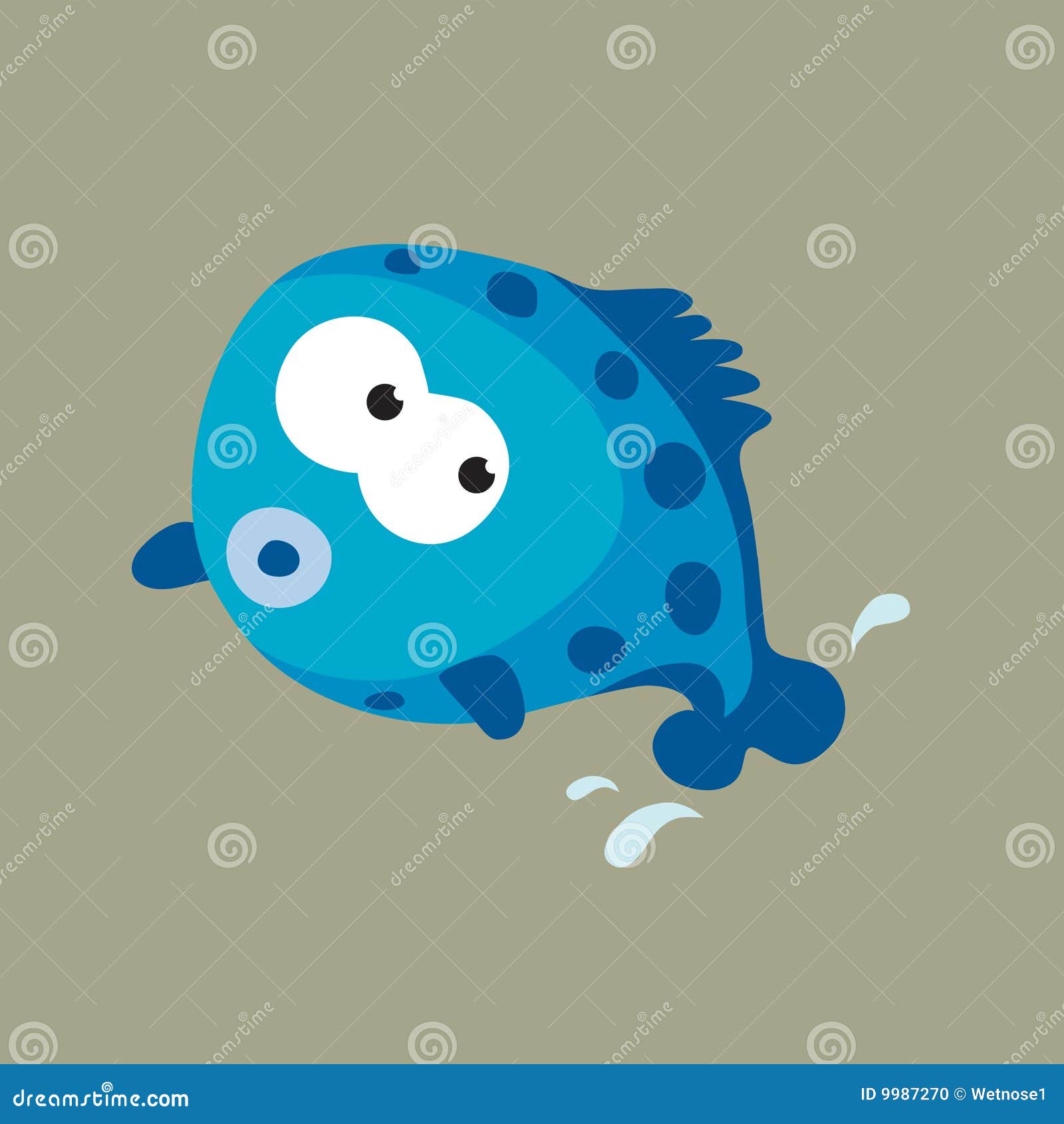 Goofy Fish Stock Photo | CartoonDealer.com #4031034