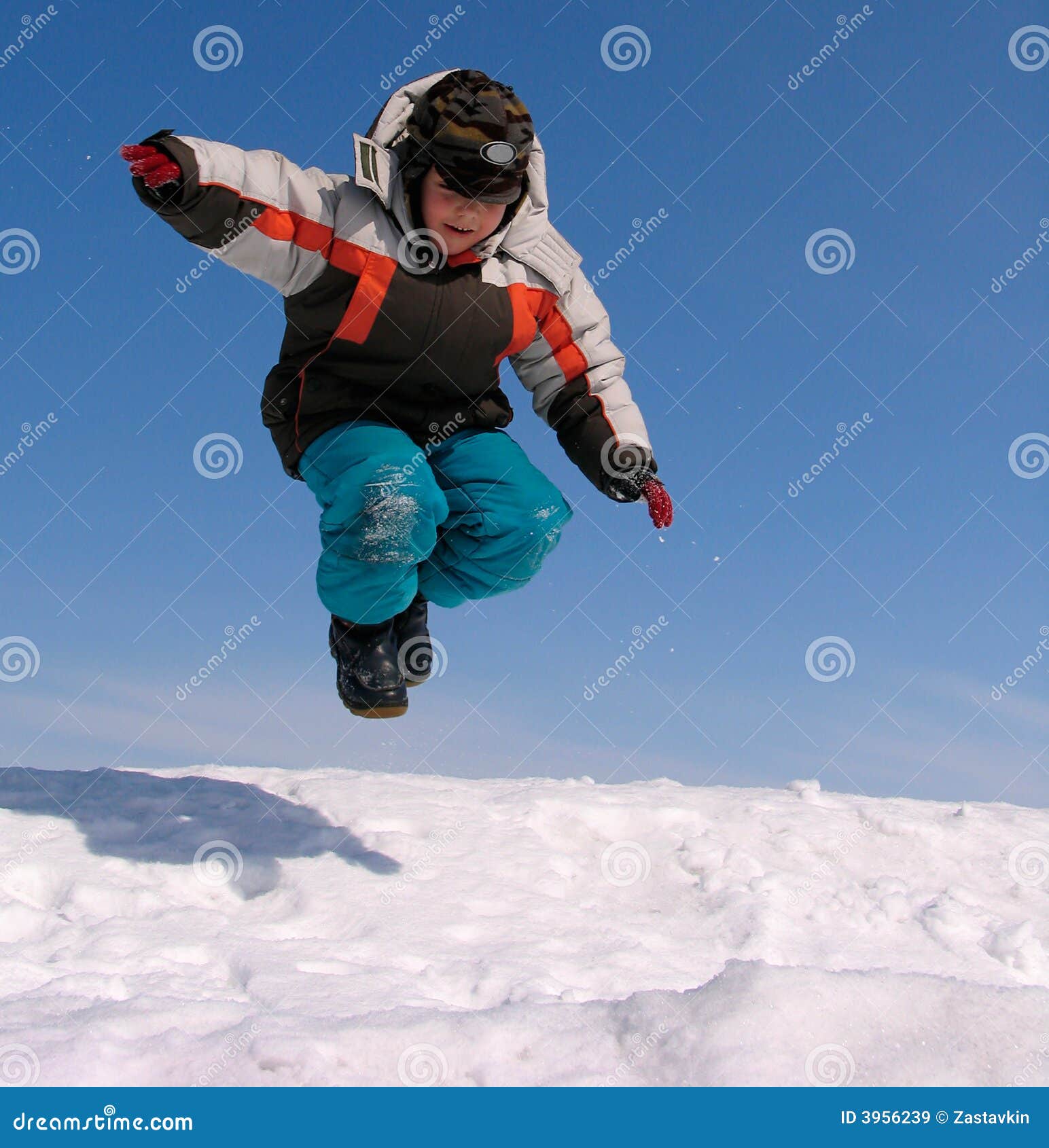 Jumping boy stock image. Image of casual, exercise, february - 3956239