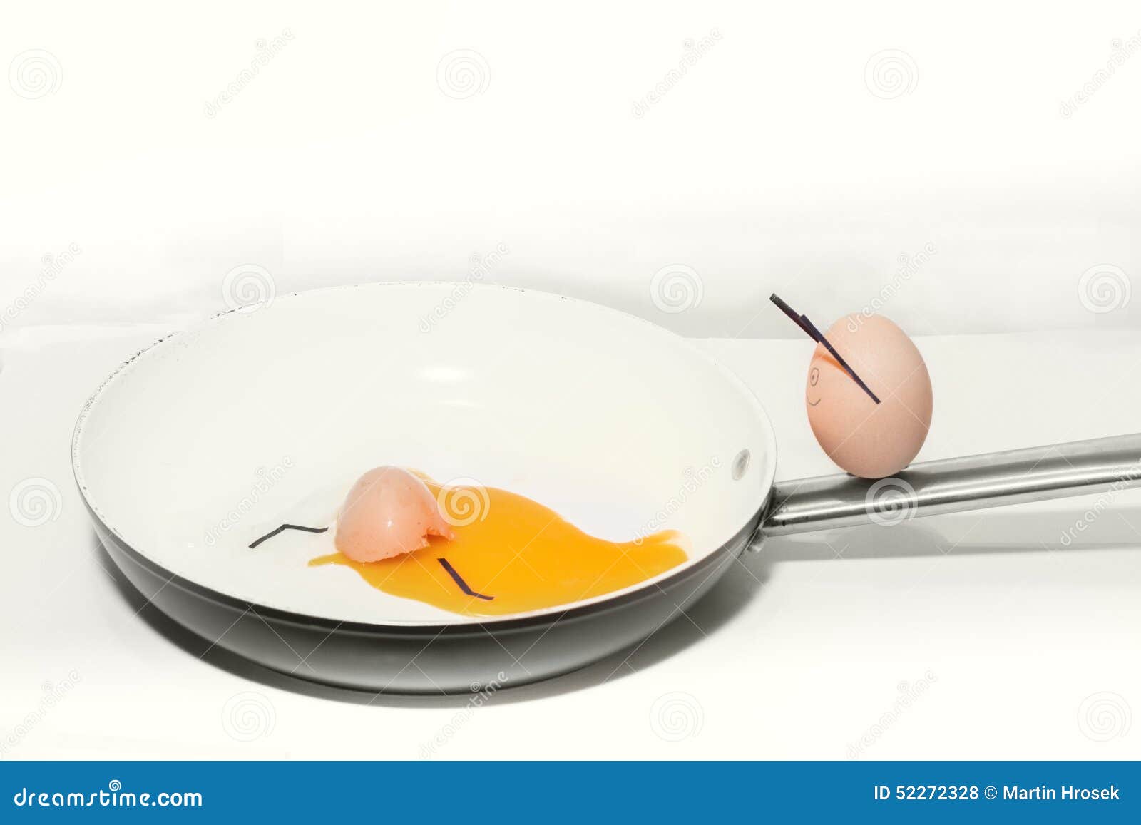 Jumping eggs stock photo. Image of summer, crash, break - 52272328