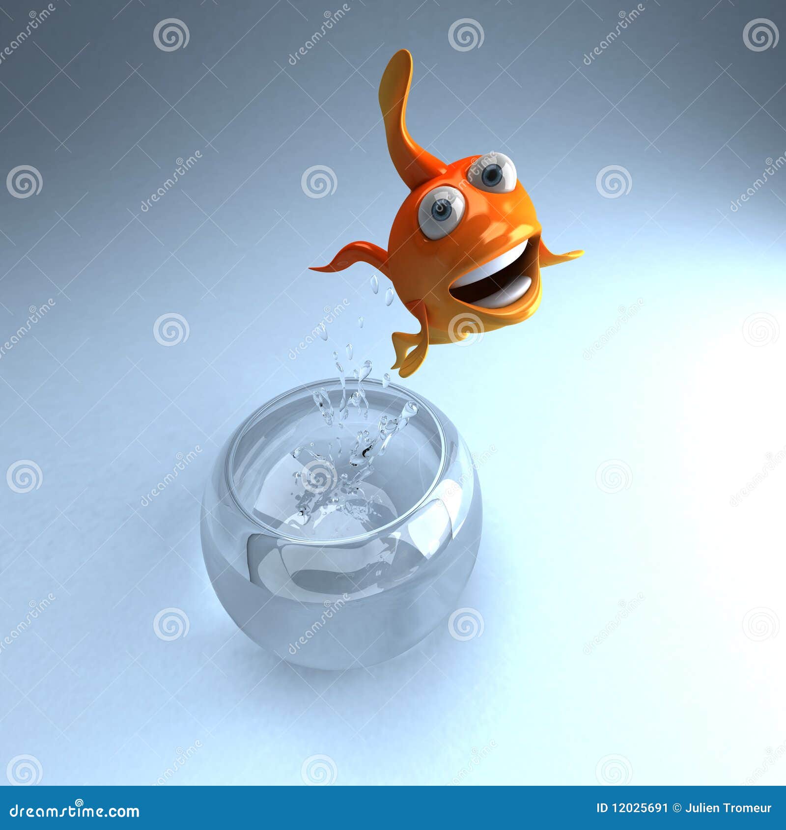 Jumping fish stock illustration. Illustration of sushi - 12025691