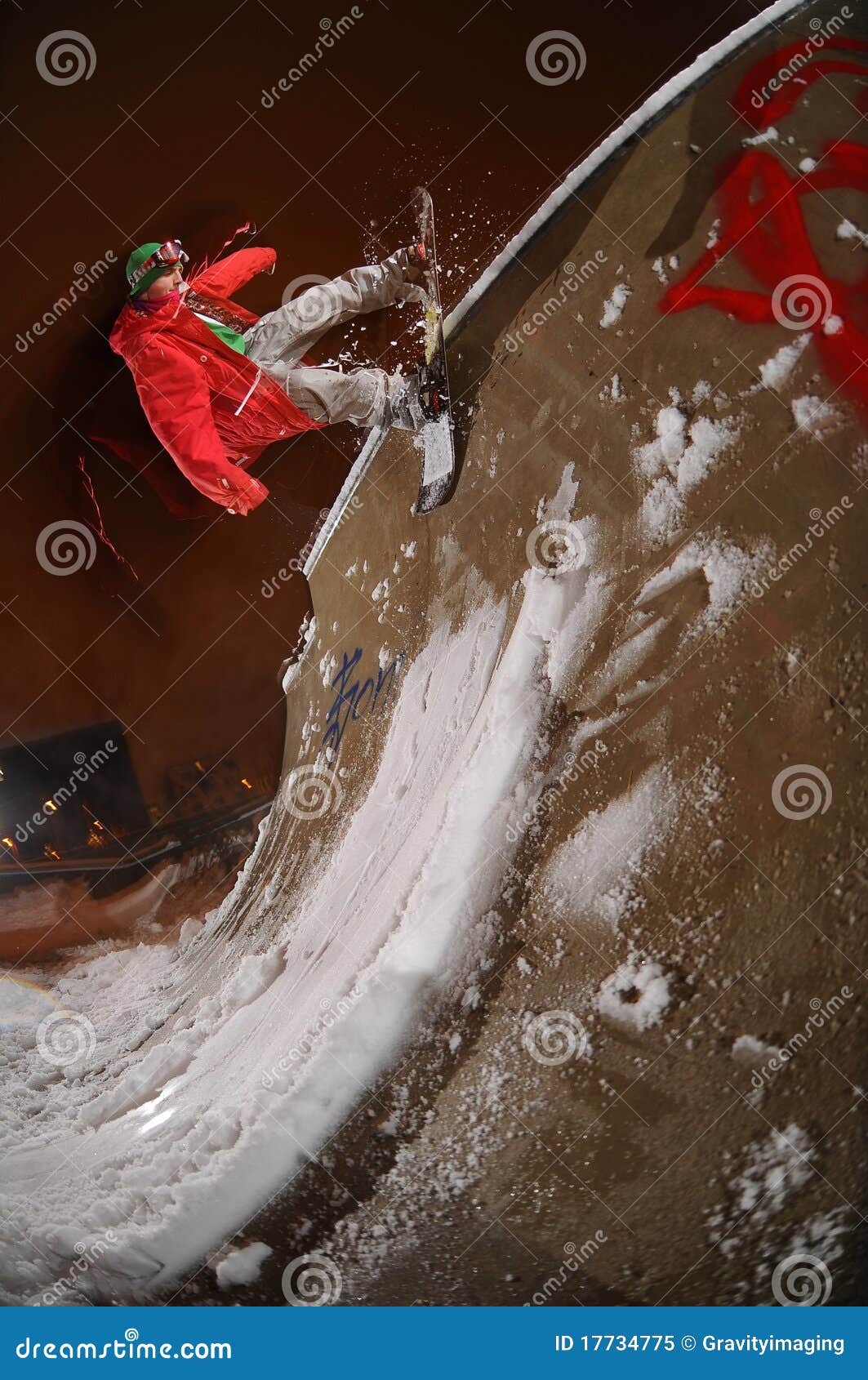 Jumping Freestyle Snowboarder Stock Image - Image of skate, white: 17734775