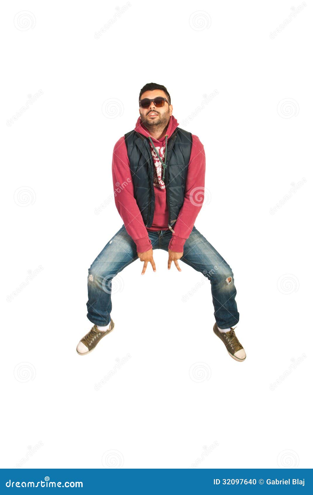 Rapper Man Gesturing Royalty-Free Stock Image | CartoonDealer.com #31557766