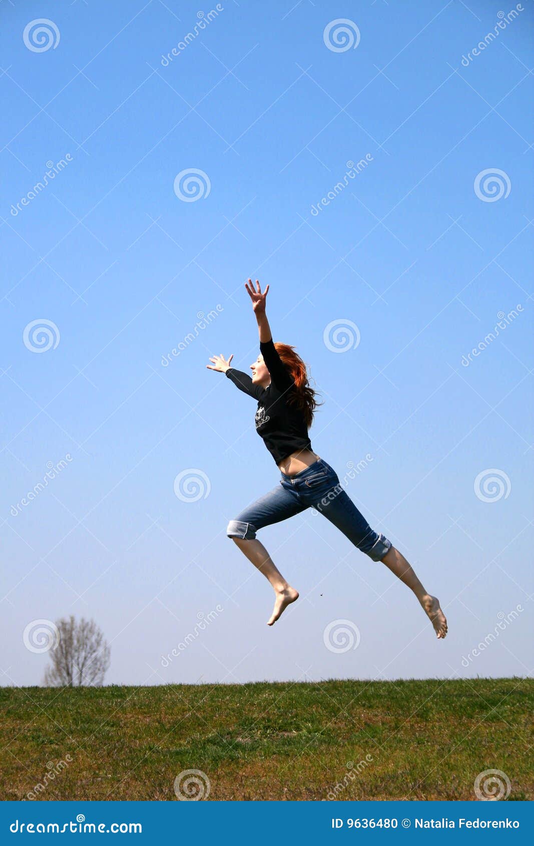 The Jumping Girl Picture. Image: 9636480
