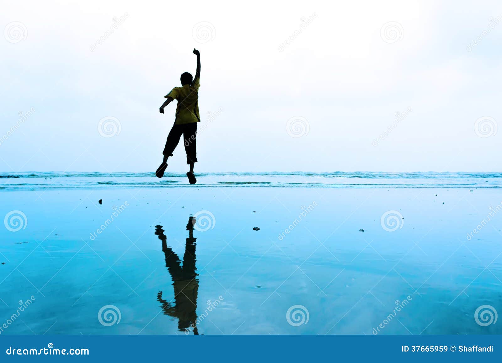 Jumping of Happiness stock image. Image of evening, black - 37665959