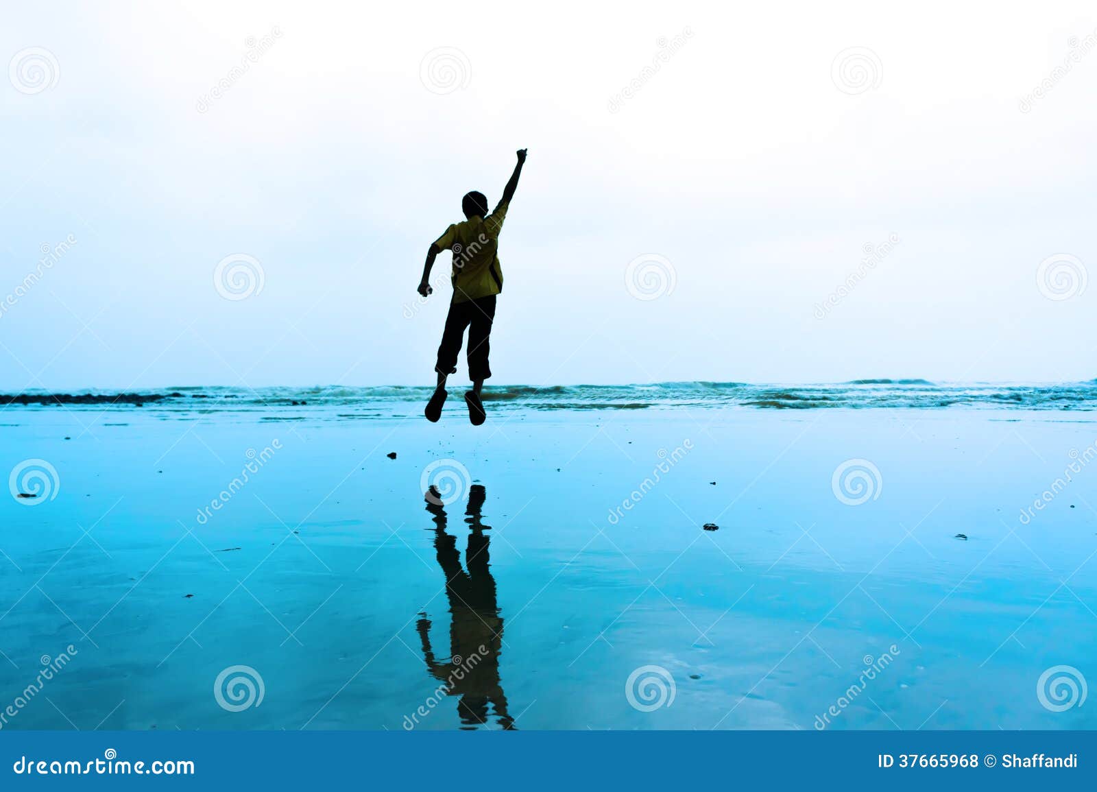 Jumping of Happiness stock photo. Image of energetic - 37665968
