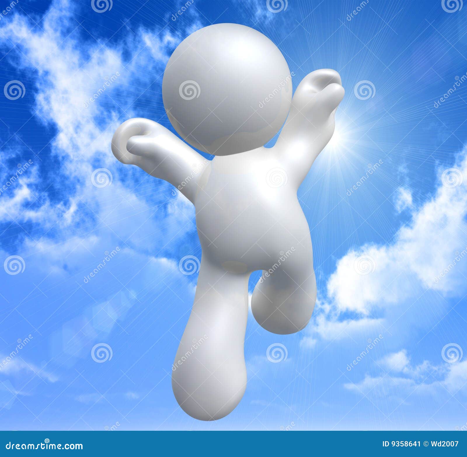 Jumping happy icon stock illustration. Illustration of text - 9358641