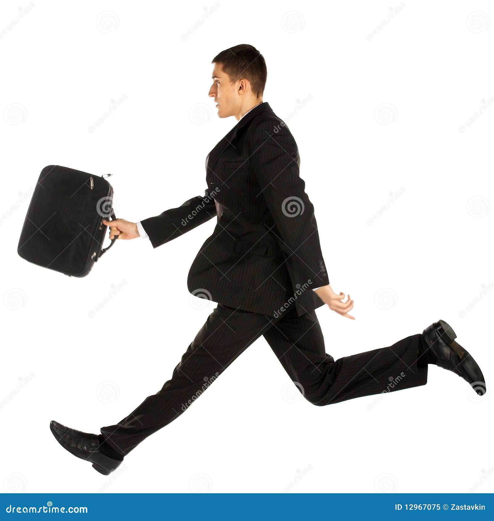 Jumping manager stock image. Image of working, occupation - 12967075