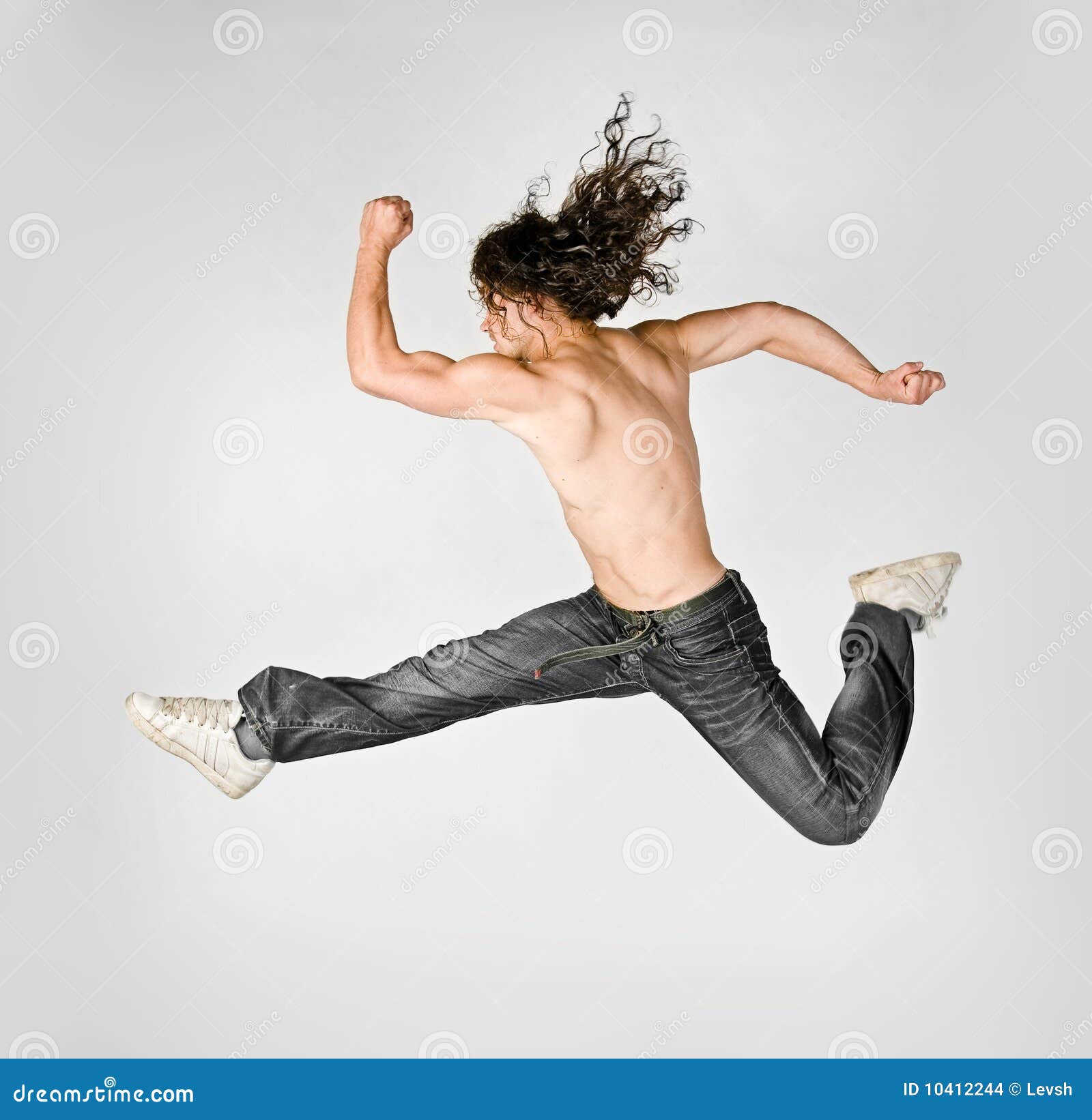 Jumping men stock photo. Image of away, jumping, acrobatic - 10412244
