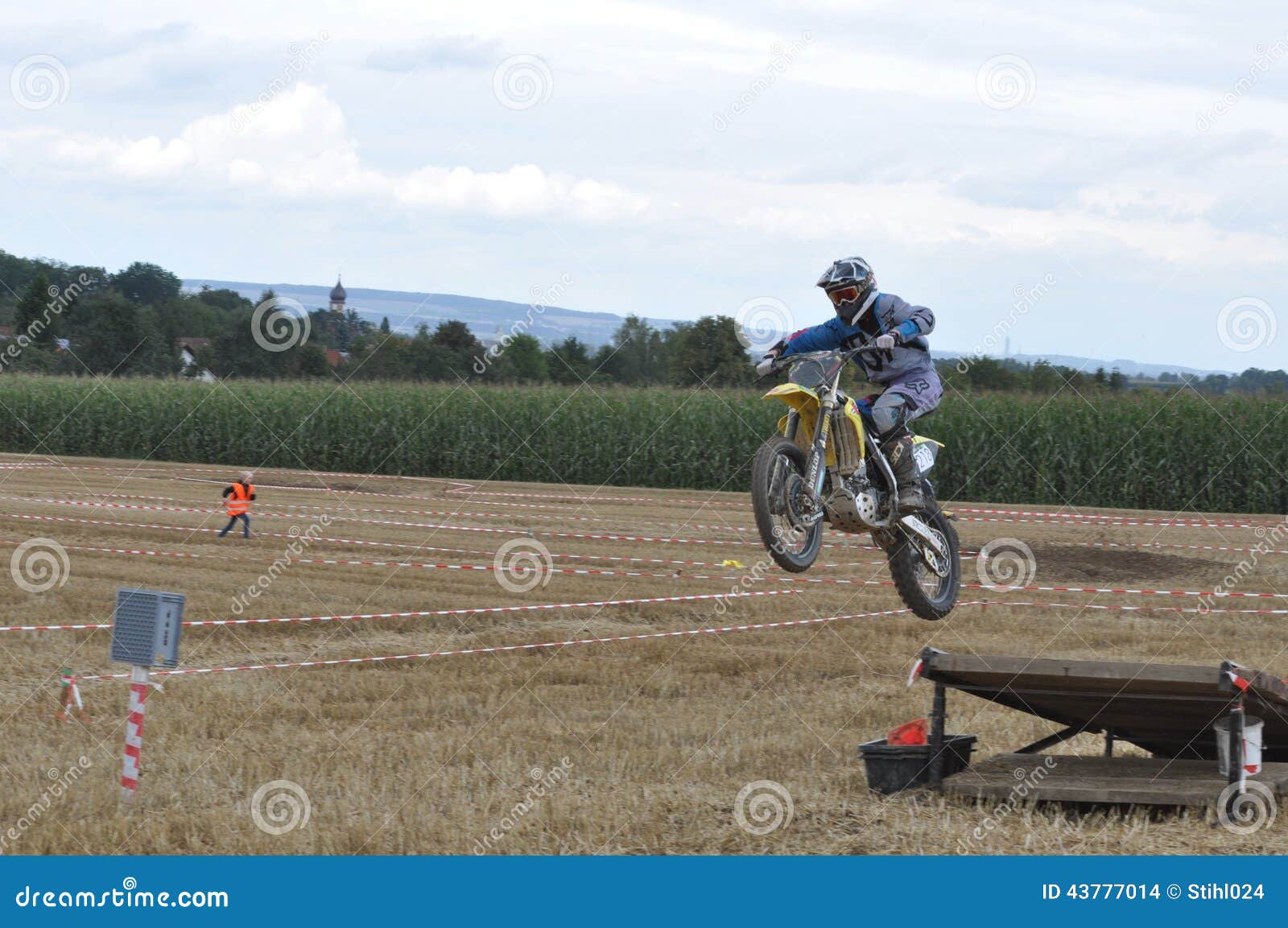 Jumping motocross driver editorial stock image. Image of racing - 43777014