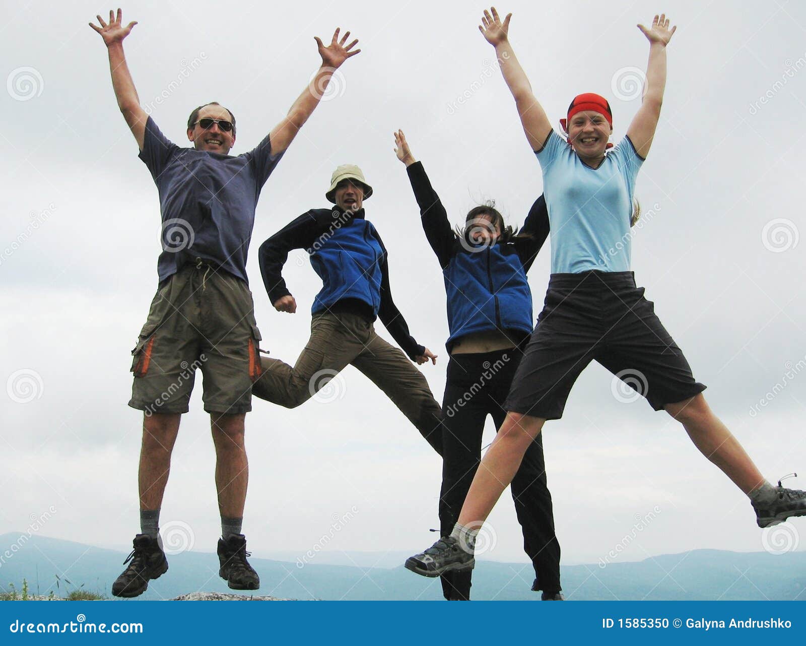 Jumping people stock photo. Image of environment, four - 1585350