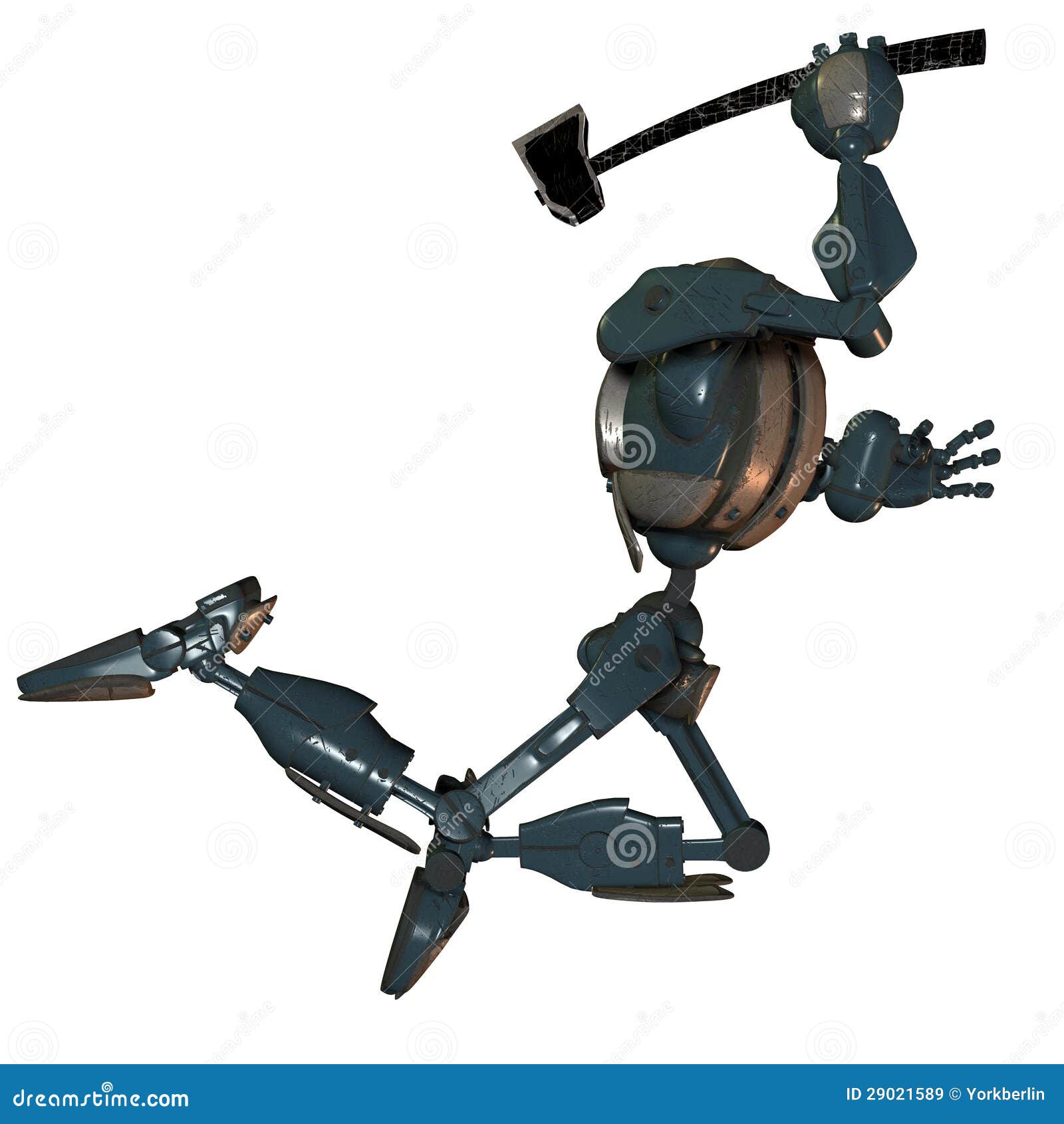 Jumping Robot A Robot Capable Of Jumping And Leaping For Taskss Royalty ...