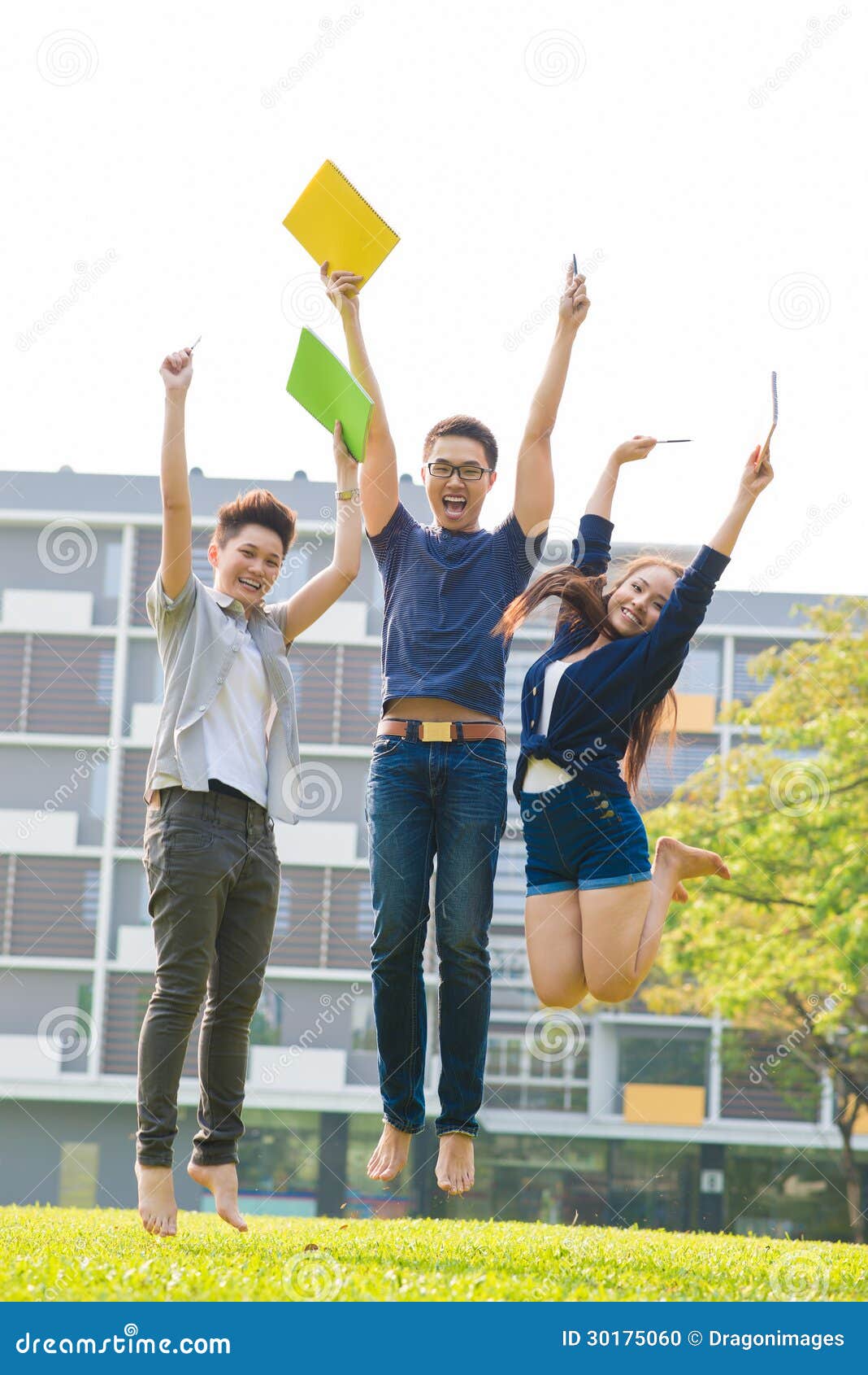 In good mood stock photo. Image of campus, glance, grass - 30175060