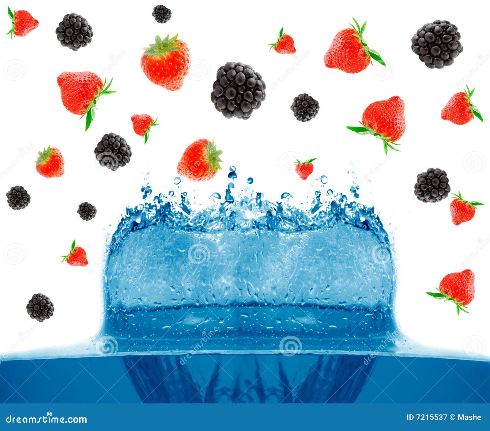 Jumping into water stock image. Image of clean, ripple - 7215537