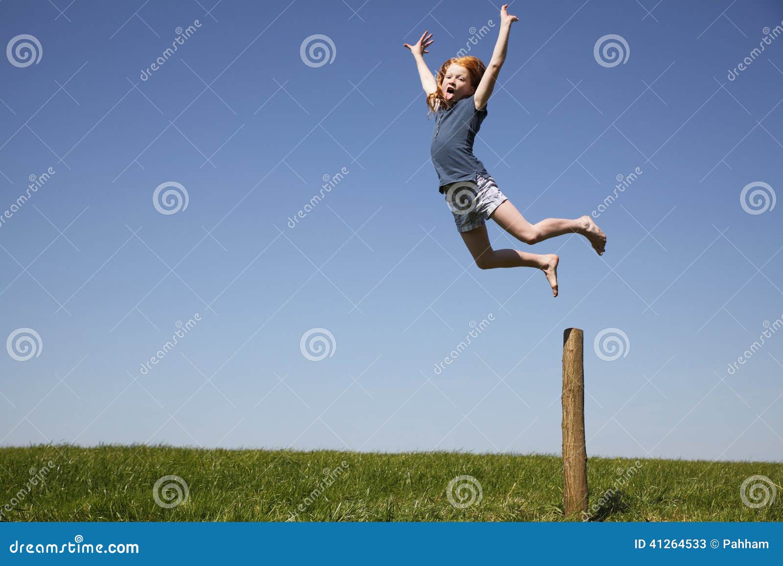 Jumping stock image. Image of concentration, grace, attractive - 41264533