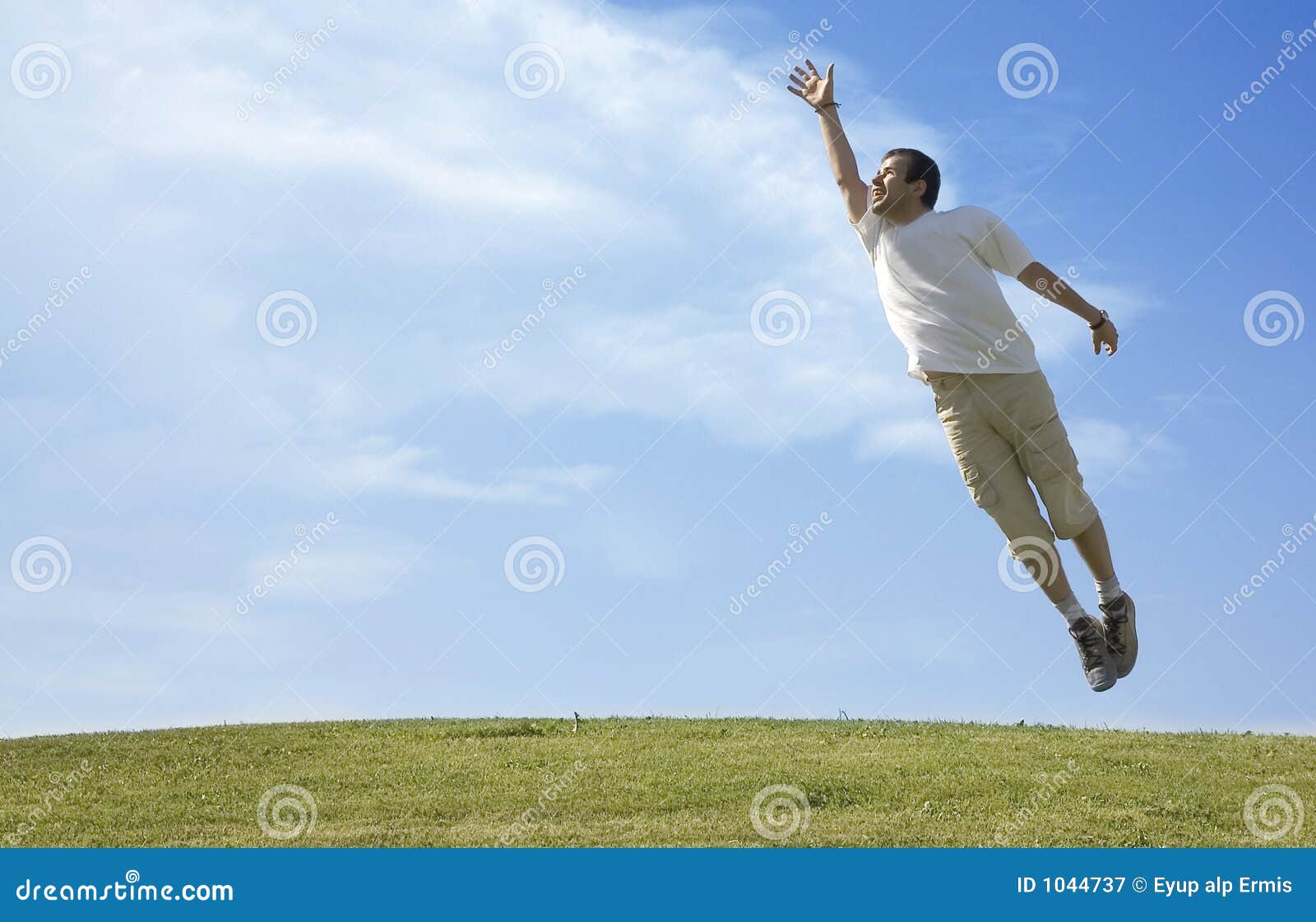 Jumping young man stock image. Image of lifestyle, jumps - 1044737