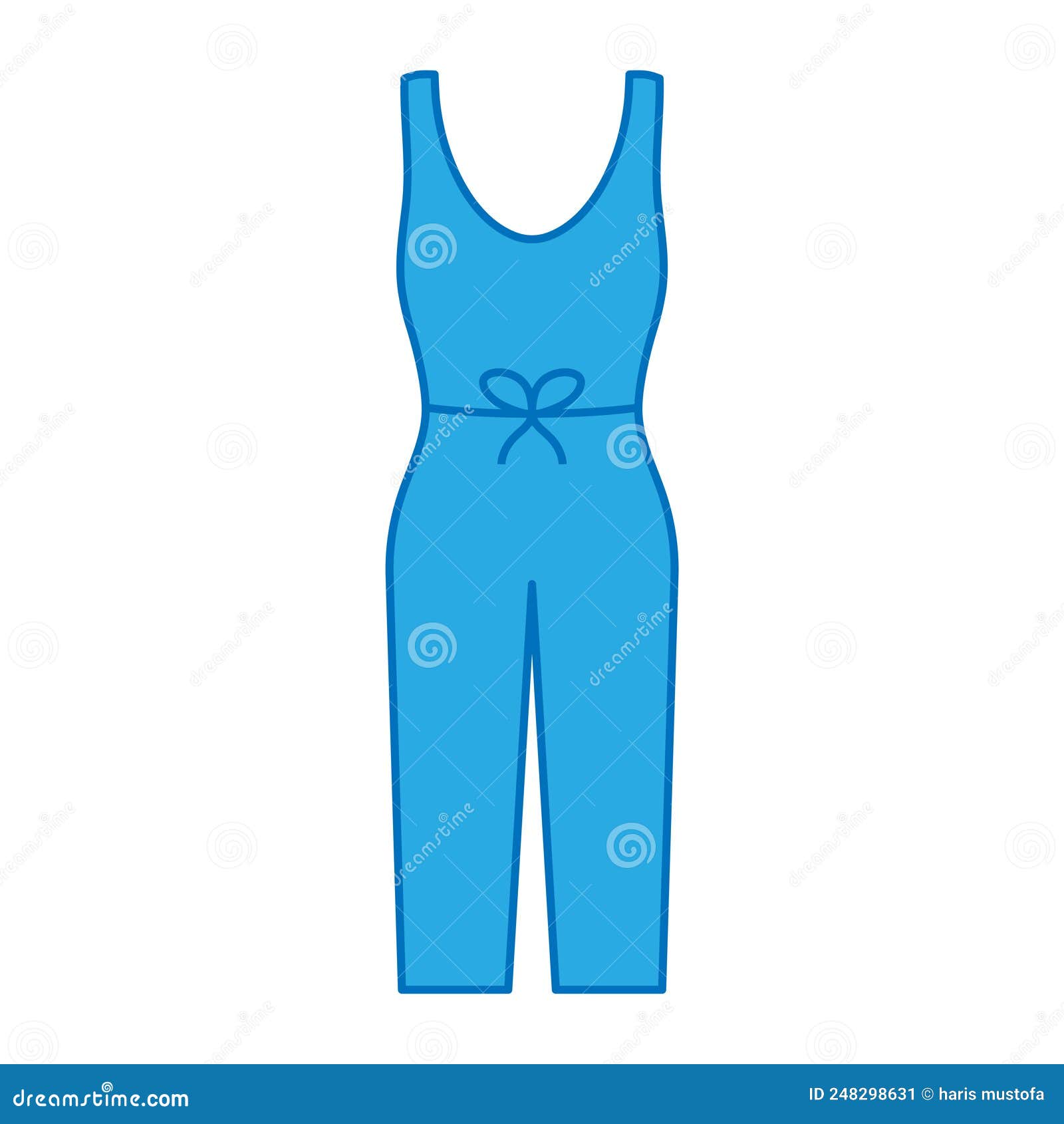 Jumpsuit Icon Design Template Vector Illustration Stock Vector ...