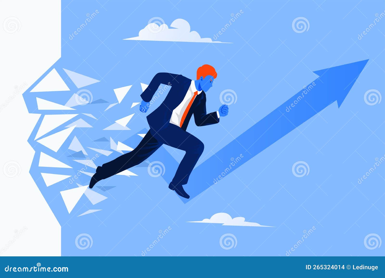 Breakthrough Concept Line Icons Collection. Innovation, Revelation ...