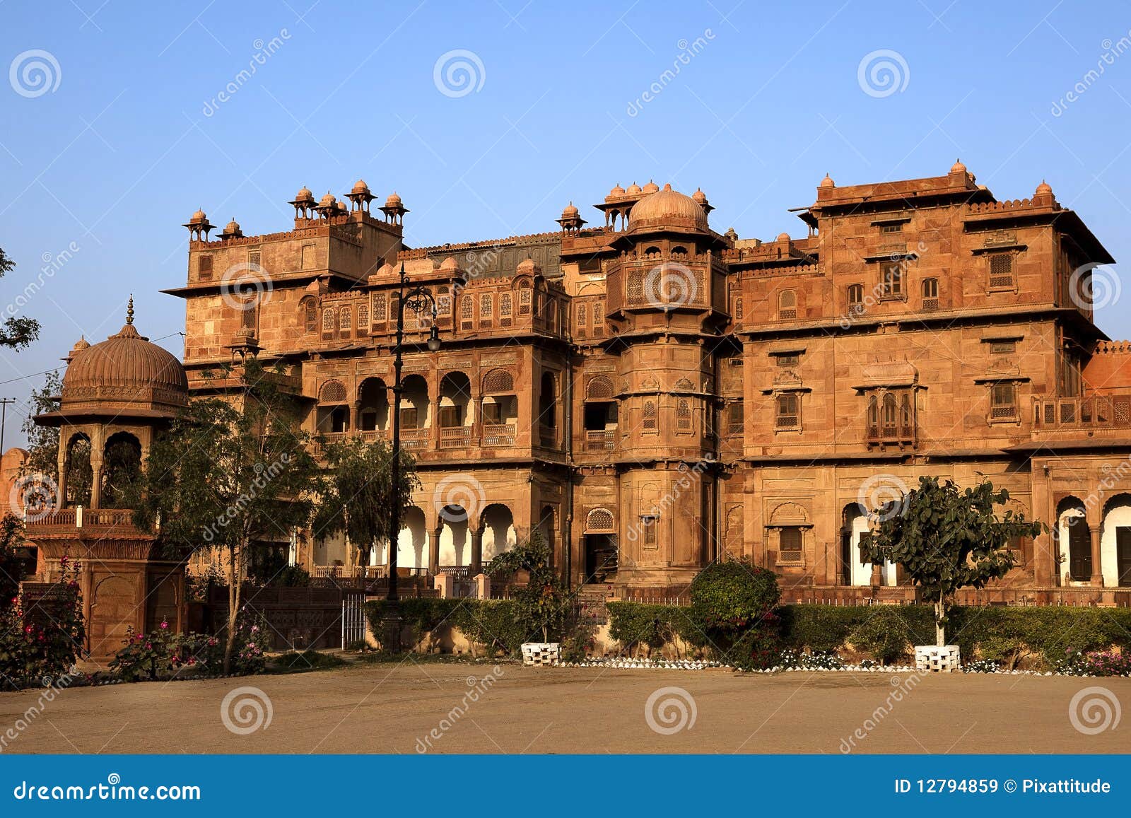 Junagarh Fort Inner Court Royalty-Free Stock Photo | CartoonDealer.com ...