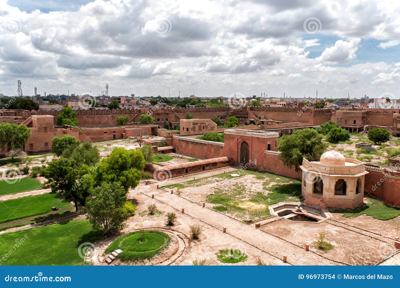 Junagarh Fort Inner Court Royalty-Free Stock Photo | CartoonDealer.com ...