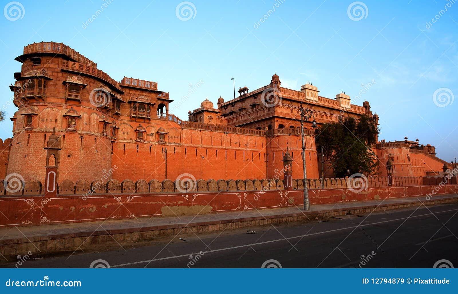 Junagarh Fort india stock image. Image of outside, fortification - 12794879