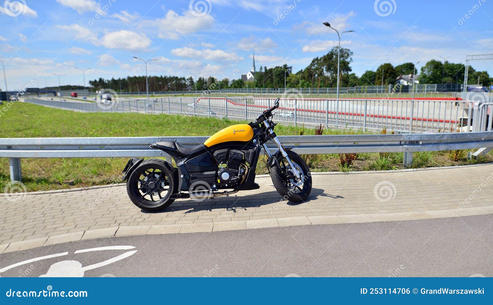 Warsaw, Poland. 1 August 2022. the Junak M15 Motorcycle. Another Name ...