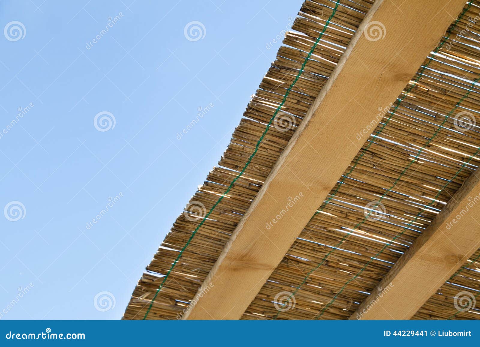 Junco Tradicional E Telhado De Madeira Imagem de Stock - Imagem de ...