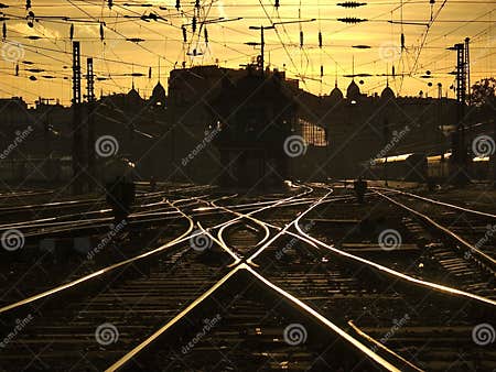 Junction stock image. Image of exit, platform, departures - 500865